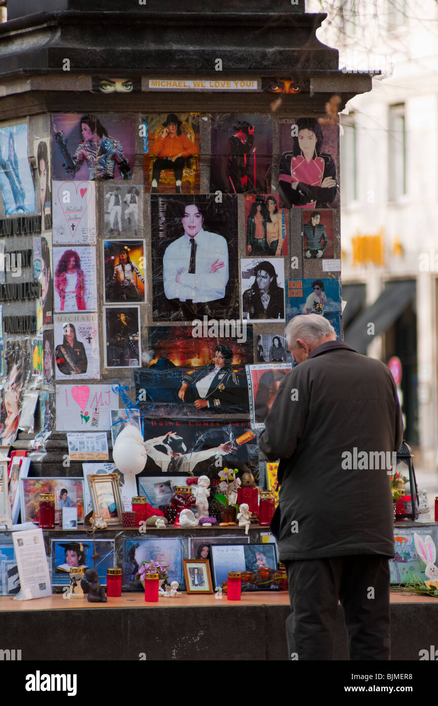 Michael Jackson memorial in Munich, Germany Stock Photo - Alamy