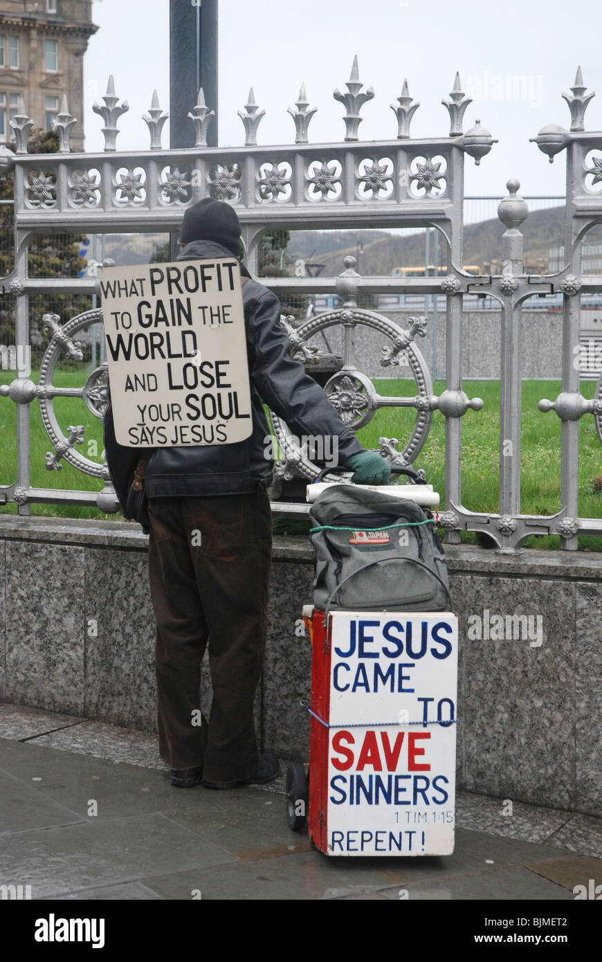 Street preacher hi-res stock photography and images - Alamy
