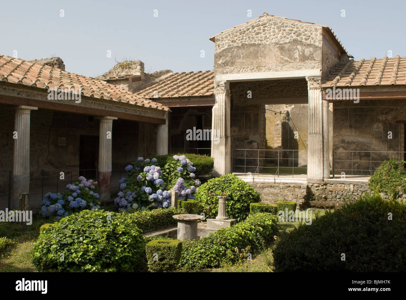 Italy, Campania, Pompeii, archaeological district, excavations of the ...