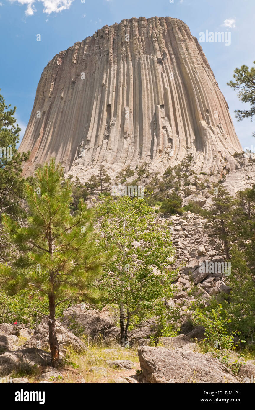 Devils Tower National Monument, Wyoming, USA Stock Photo - Alamy