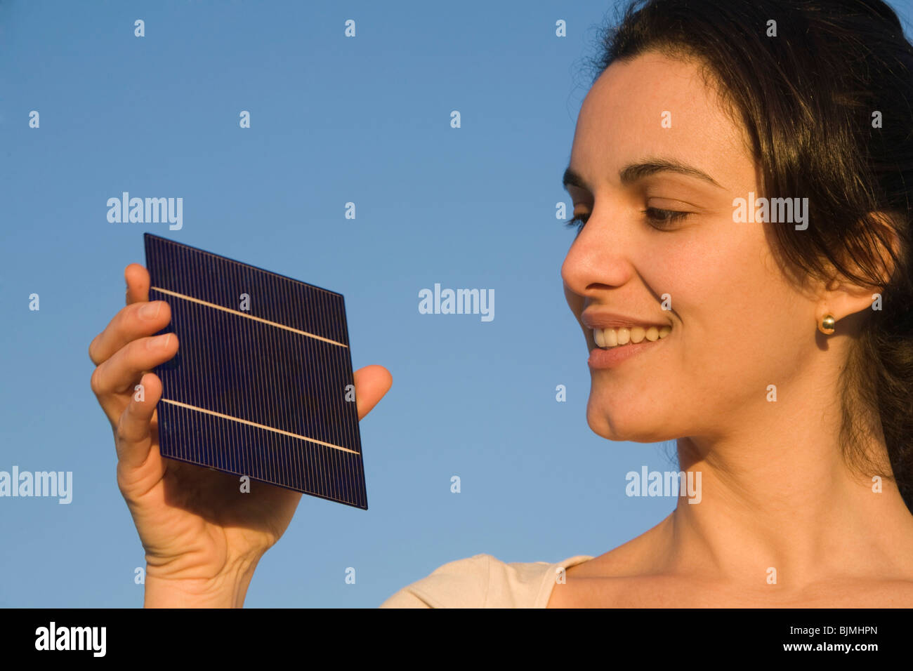 Solar system in her head hi-res stock photography and images - Alamy
