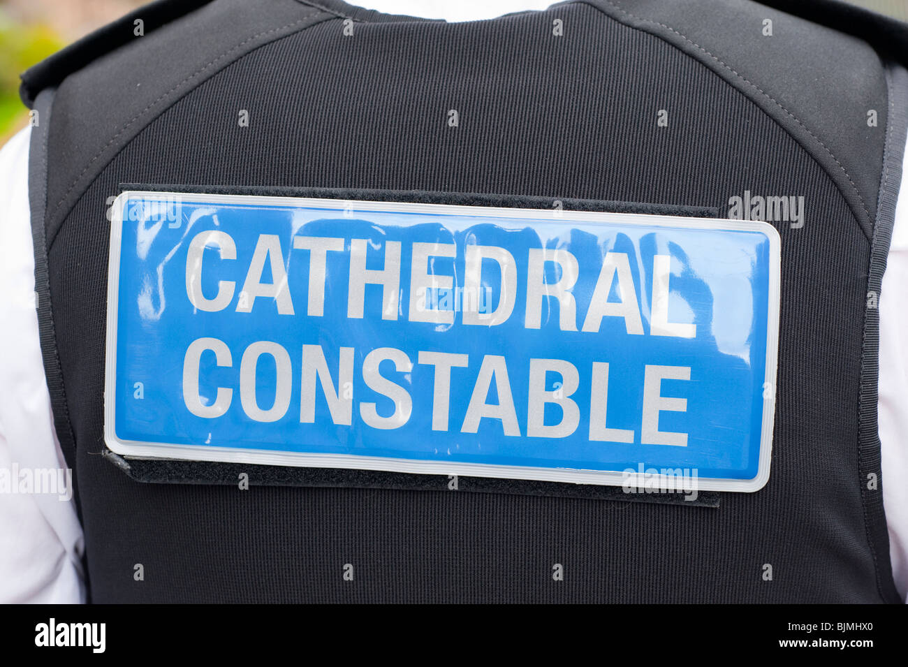 Cathedral Constable Police Stock Photo - Alamy