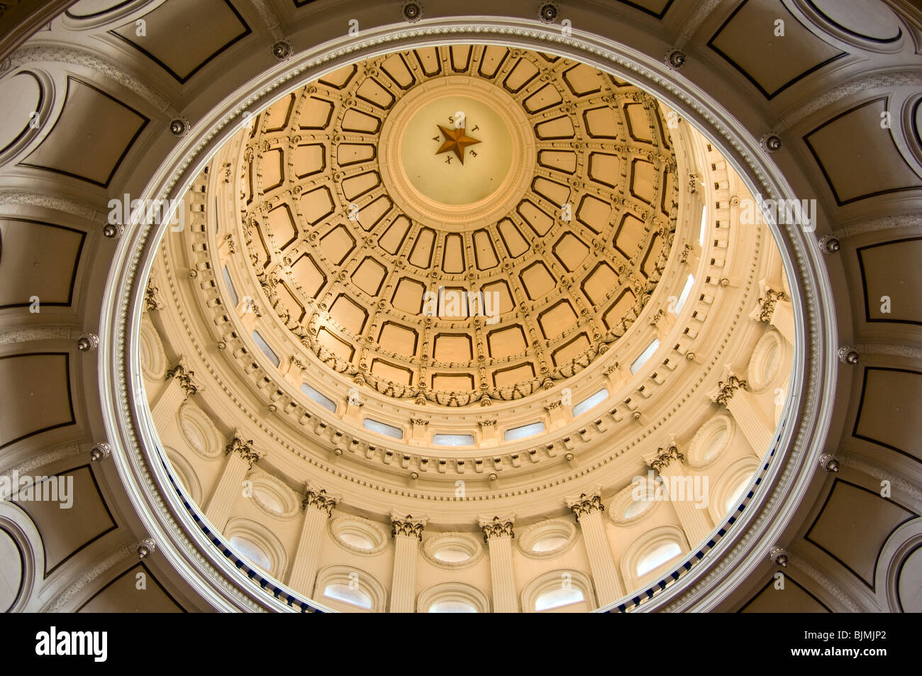 Rotunda of the Texas State Capital Stock Photo - Alamy