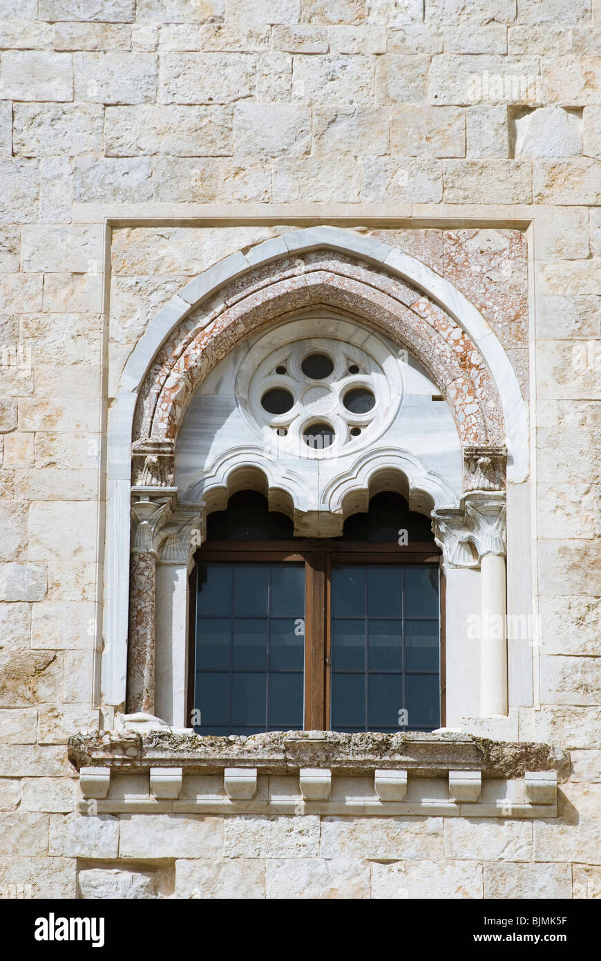 Italien, Apulien, Castel del Monte, Fenster | Italy, Apulia, Castel del ...