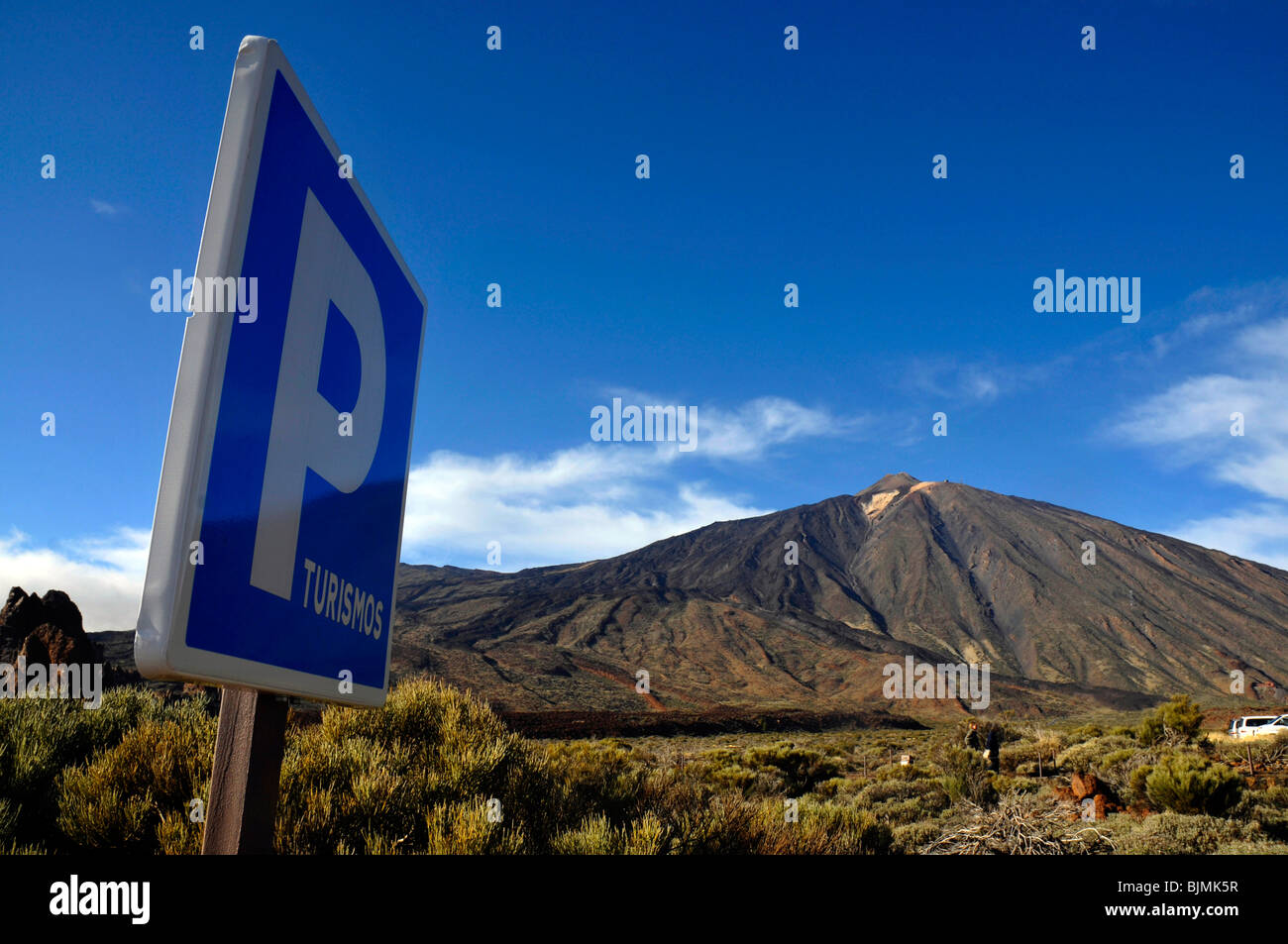 Mount teide and tenerife and sign hi-res stock photography and images ...