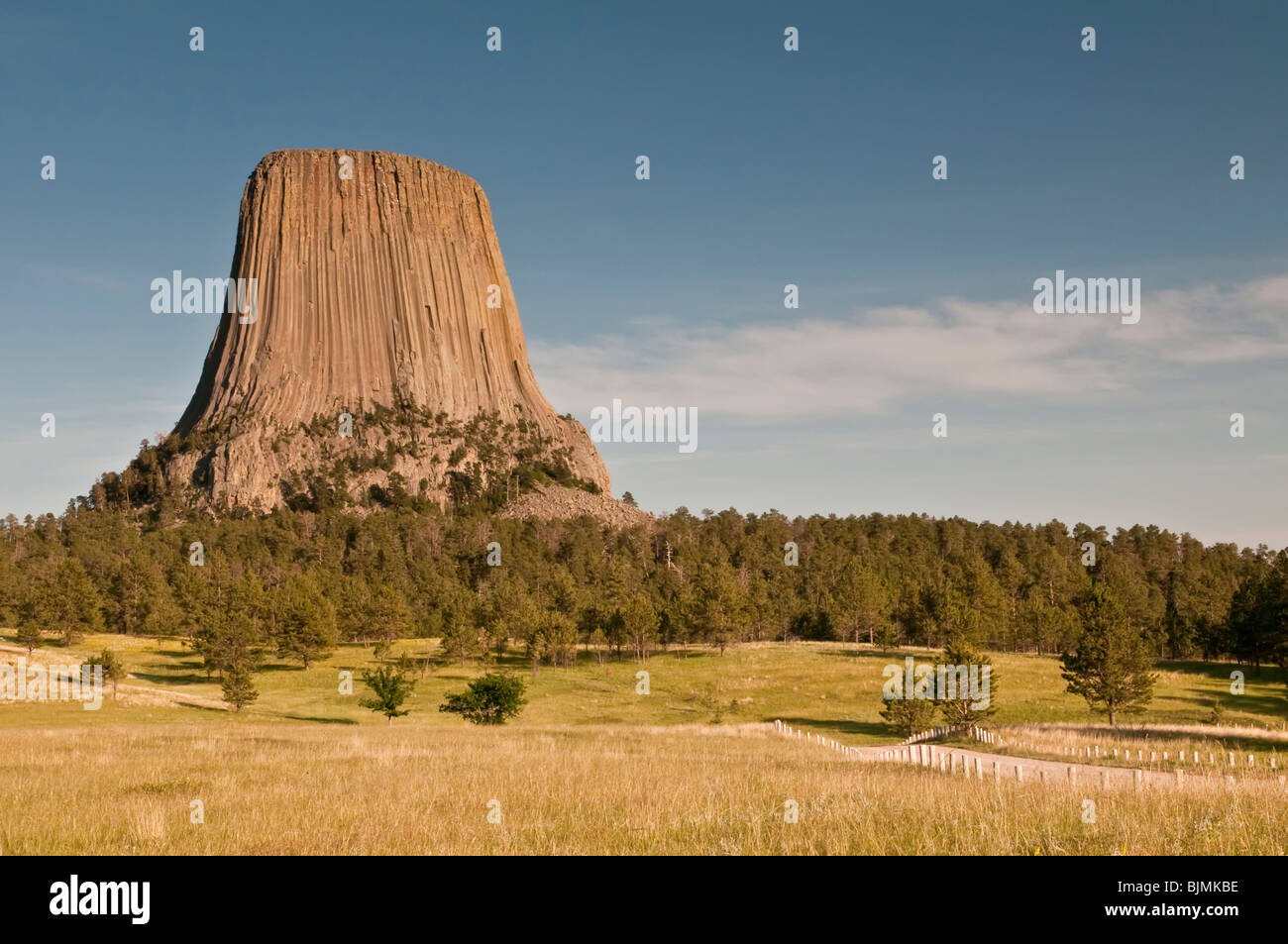 Devils Tower National Monument, Wyoming, USA Stock Photo - Alamy