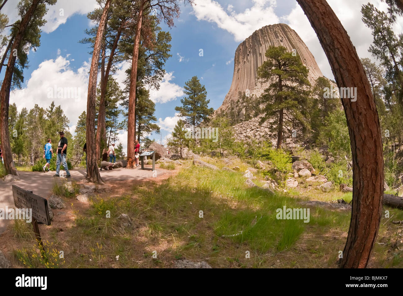 Devils Tower National Monument, Wyoming, USA Stock Photo - Alamy