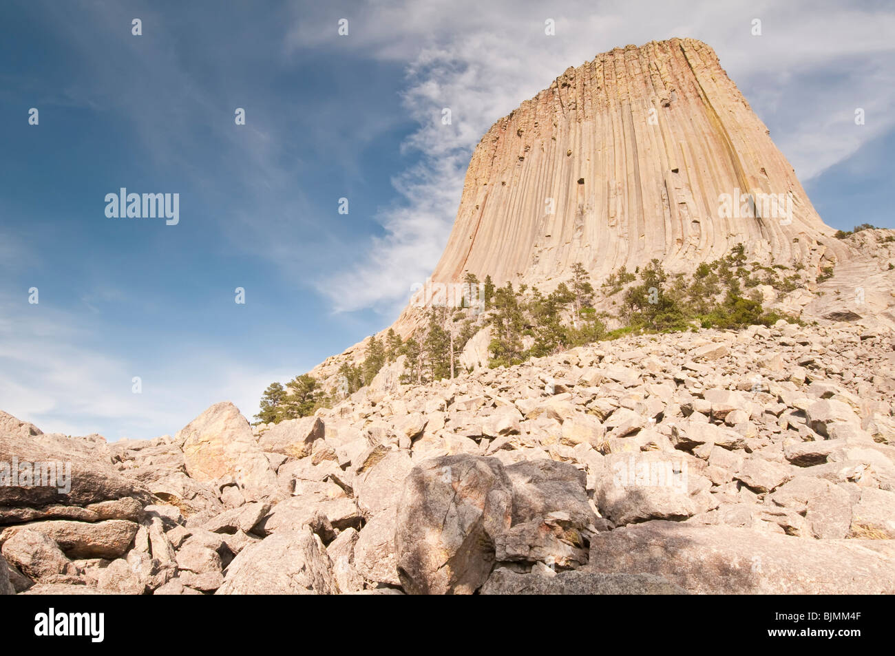 Devils Tower National Monument, Wyoming, USA Stock Photo - Alamy