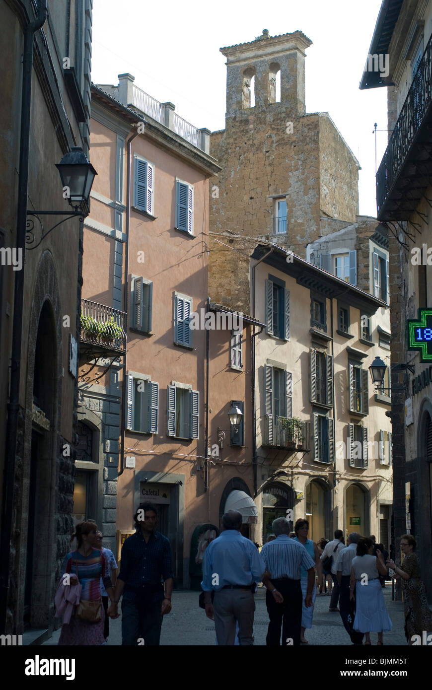 Italien, Umbrien, Orvieto, Altstadt | Italy, Umbria, Orvieto, old town ...