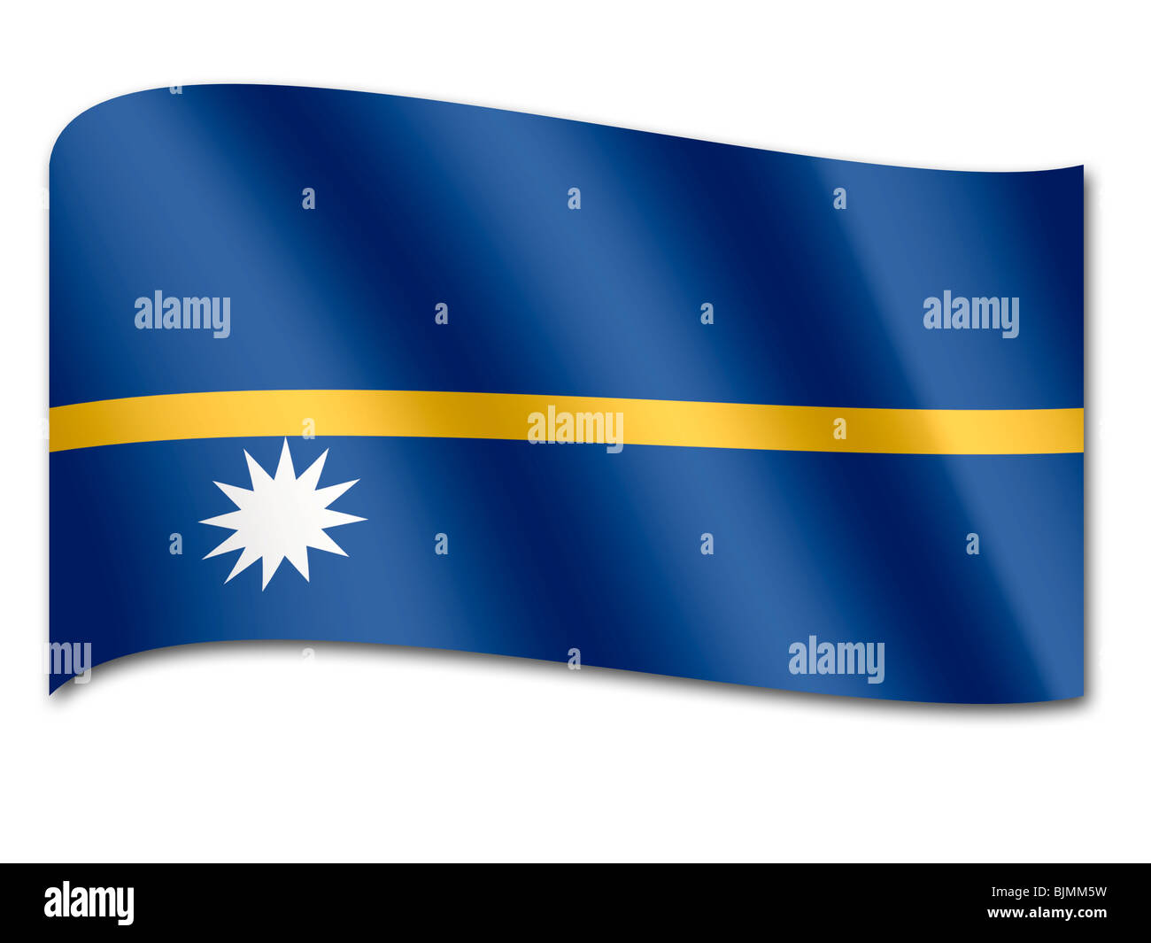 Nauru flag illustrations hi-res stock photography and images - Alamy