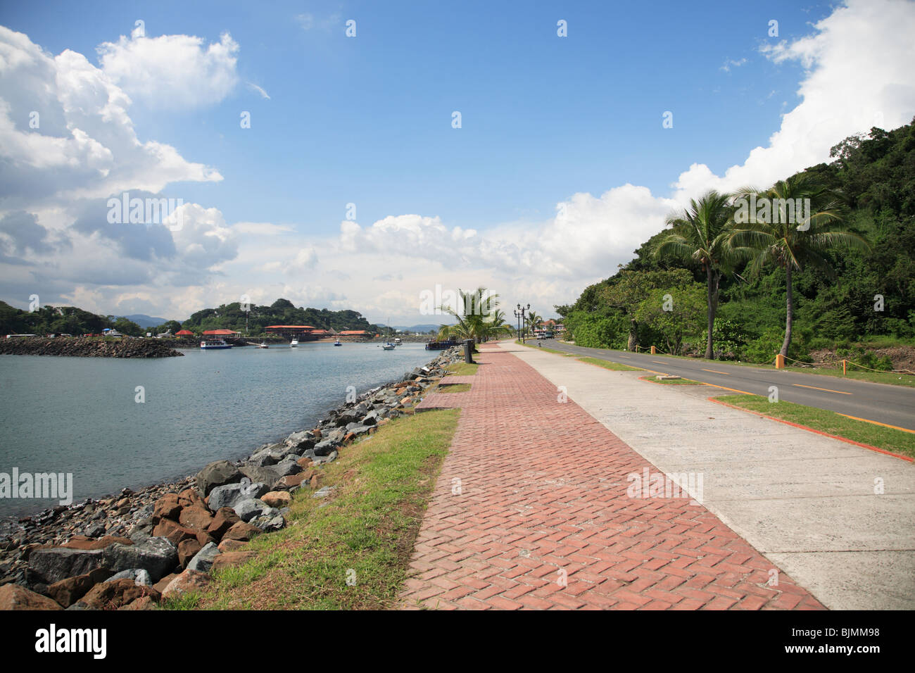 Amador Causeway, Panama City, Panama, Central America Stock Photo - Alamy