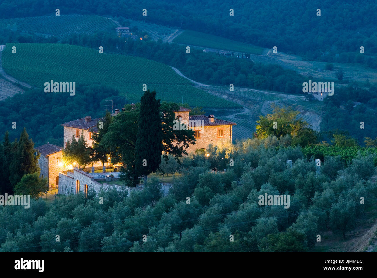 Chianti landscape hi-res stock photography and images - Alamy