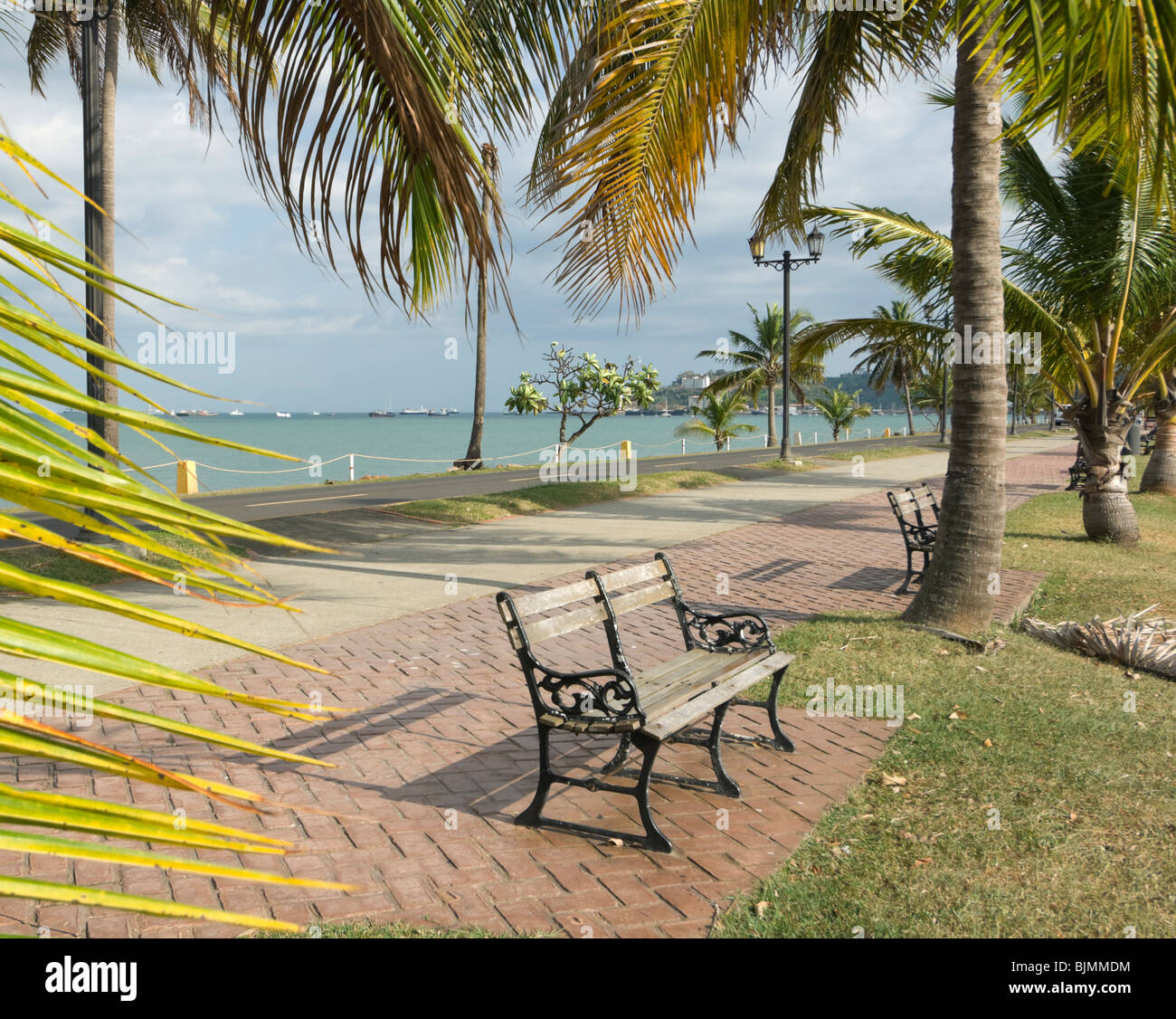 Amador Causeway Panama City Stock Photo - Alamy