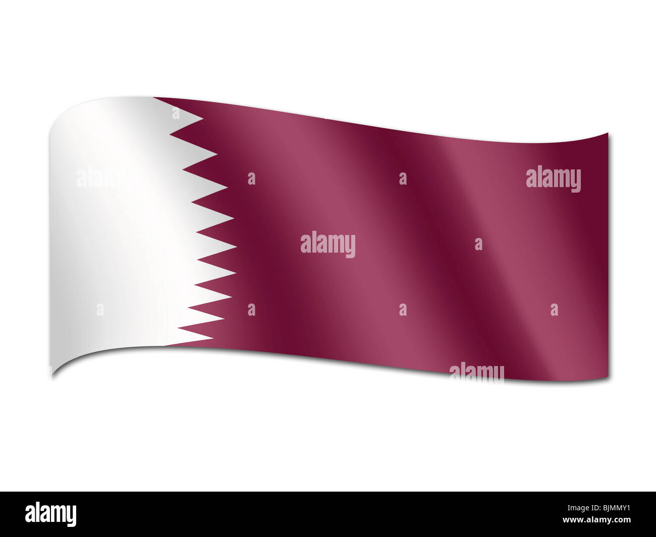 Uae qatar flag hi-res stock photography and images - Alamy