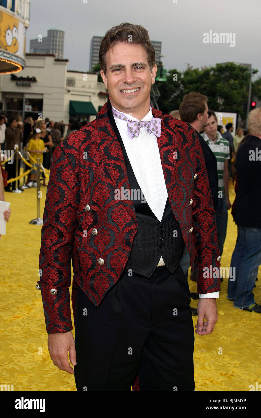 DAVID SILVERMAN THE SIMPSONS MOVIE PREMIERE WESTWOOD LOS ANGELES USA 24 ...