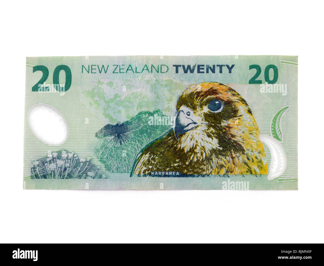 New Zealand Banknote 20 Dollars Stock Photo - Alamy