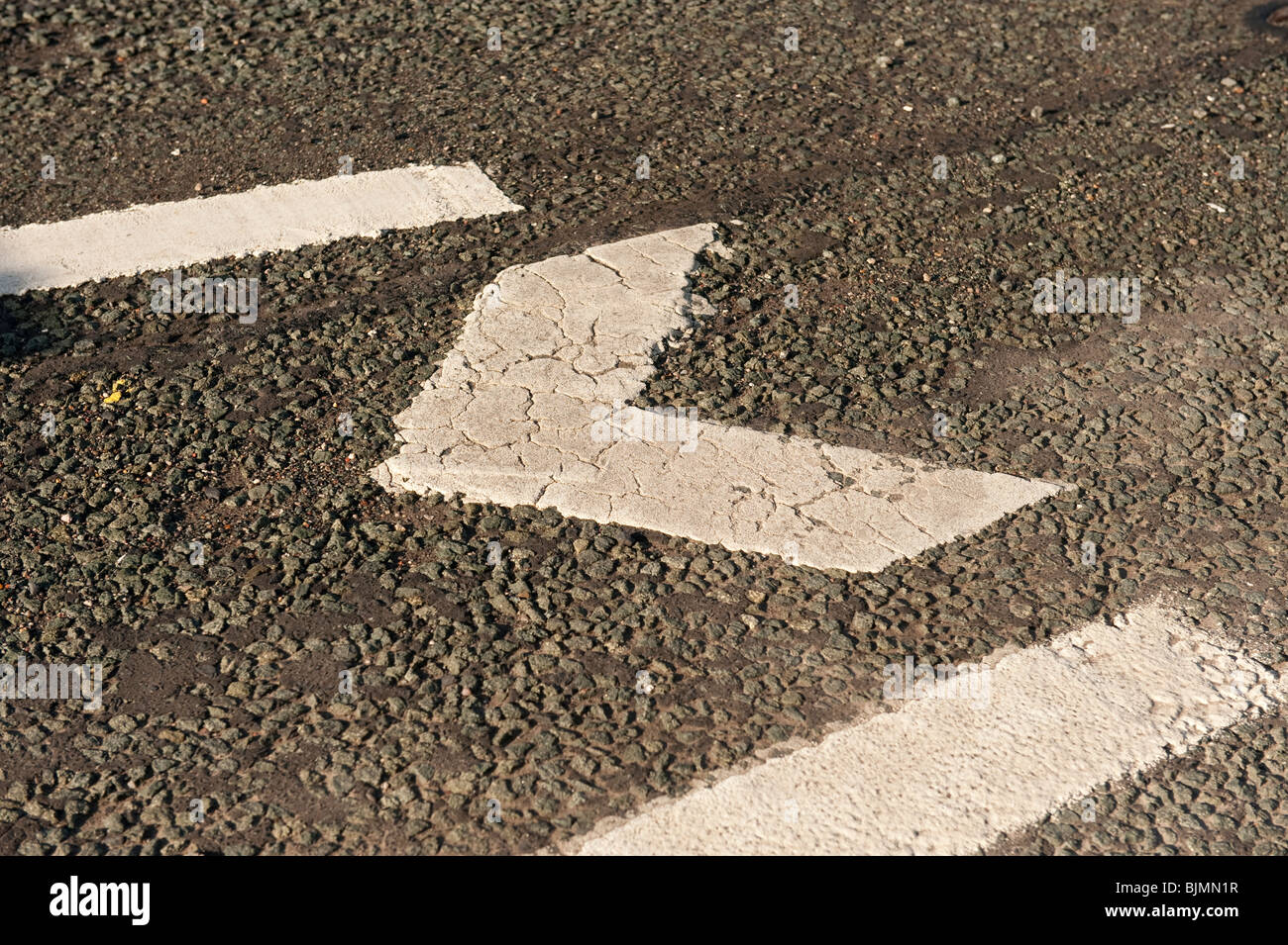 Road chevrons hi-res stock photography and images - Alamy