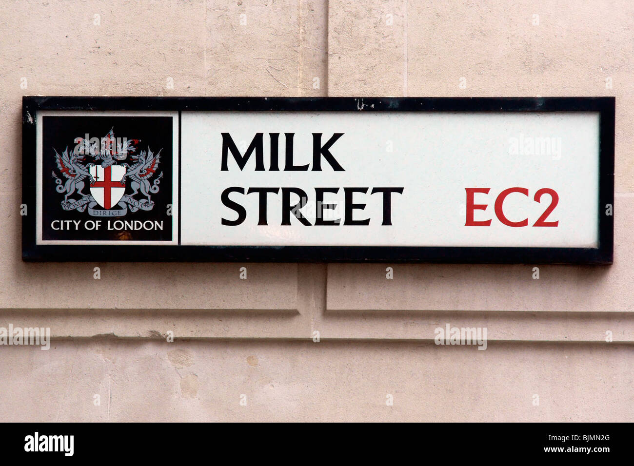 Milk sign hi-res stock photography and images - Alamy