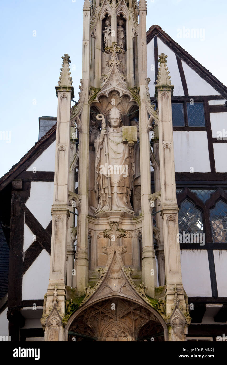 City cross or Buttercross, Winchester, Hampshire, England Stock Photo ...