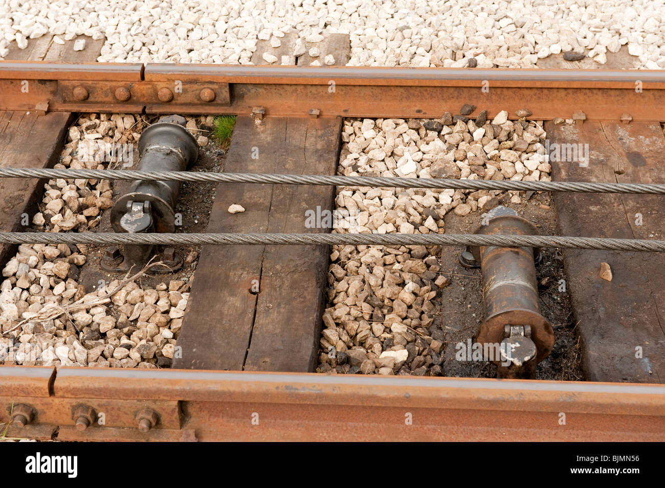 Tram tracks hi-res stock photography and images - Alamy