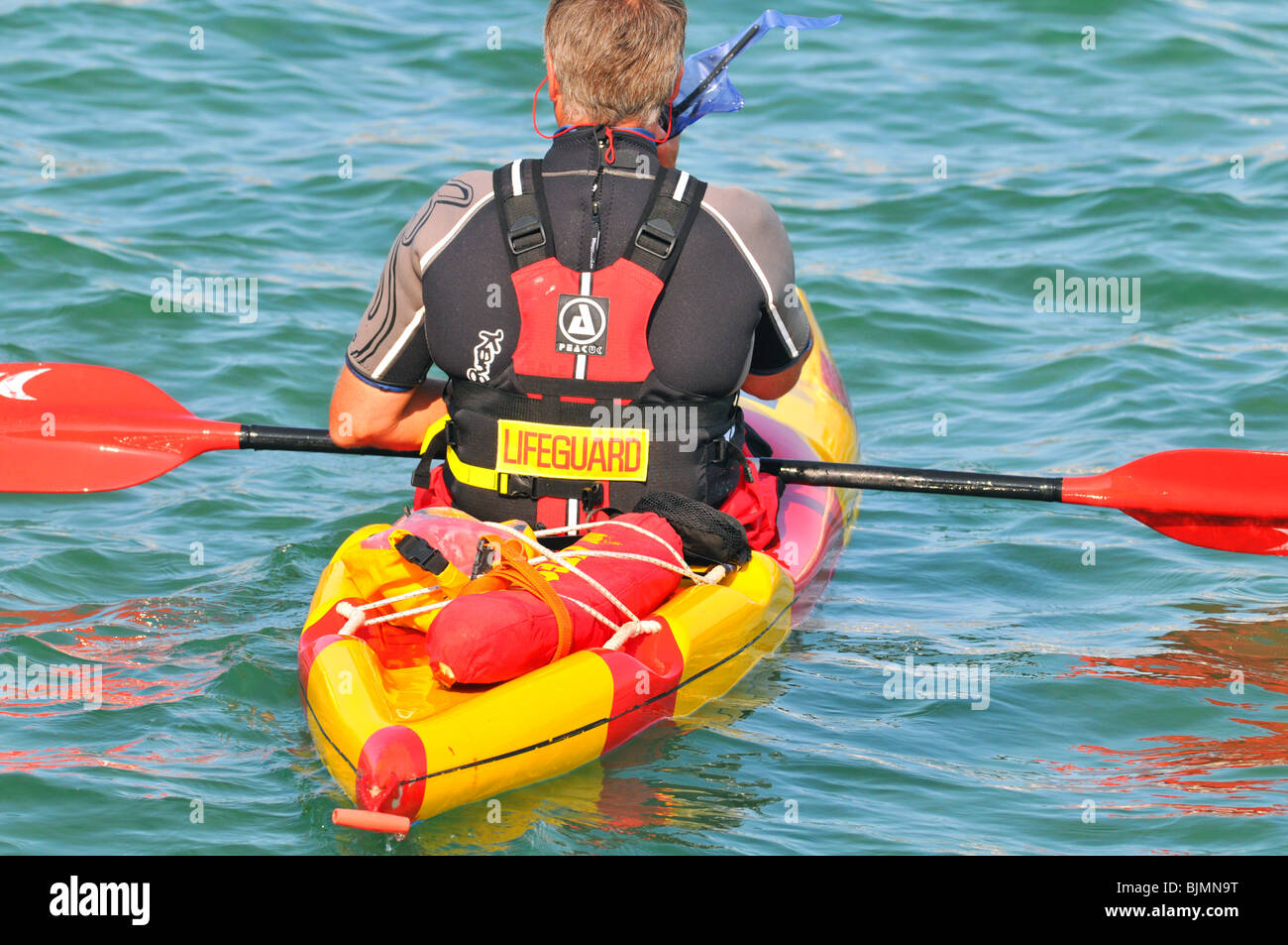 Rescue canoe lifeguard hi-res stock photography and images - Alamy