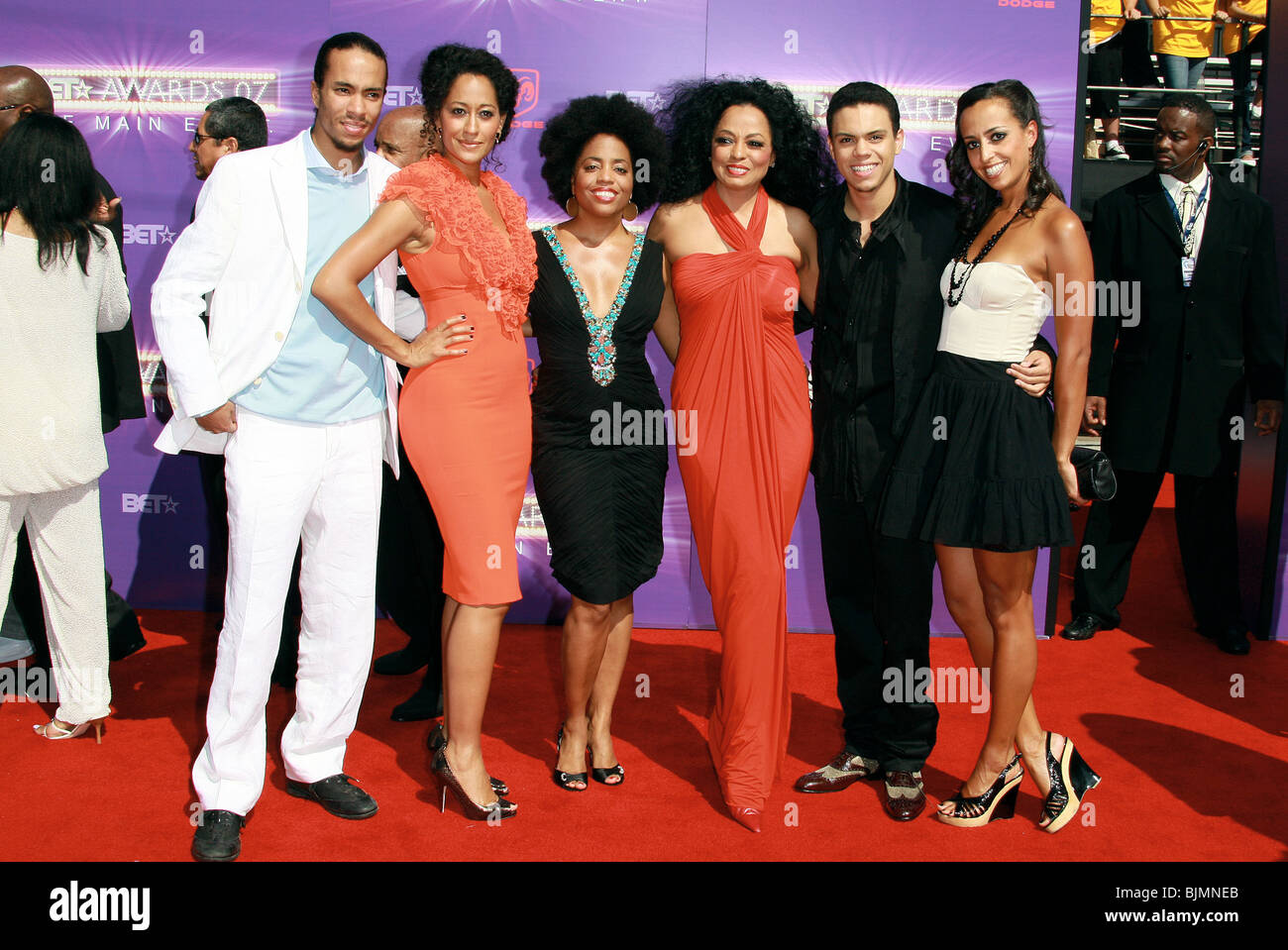 Tracee Ellis Ross And Evan Ross