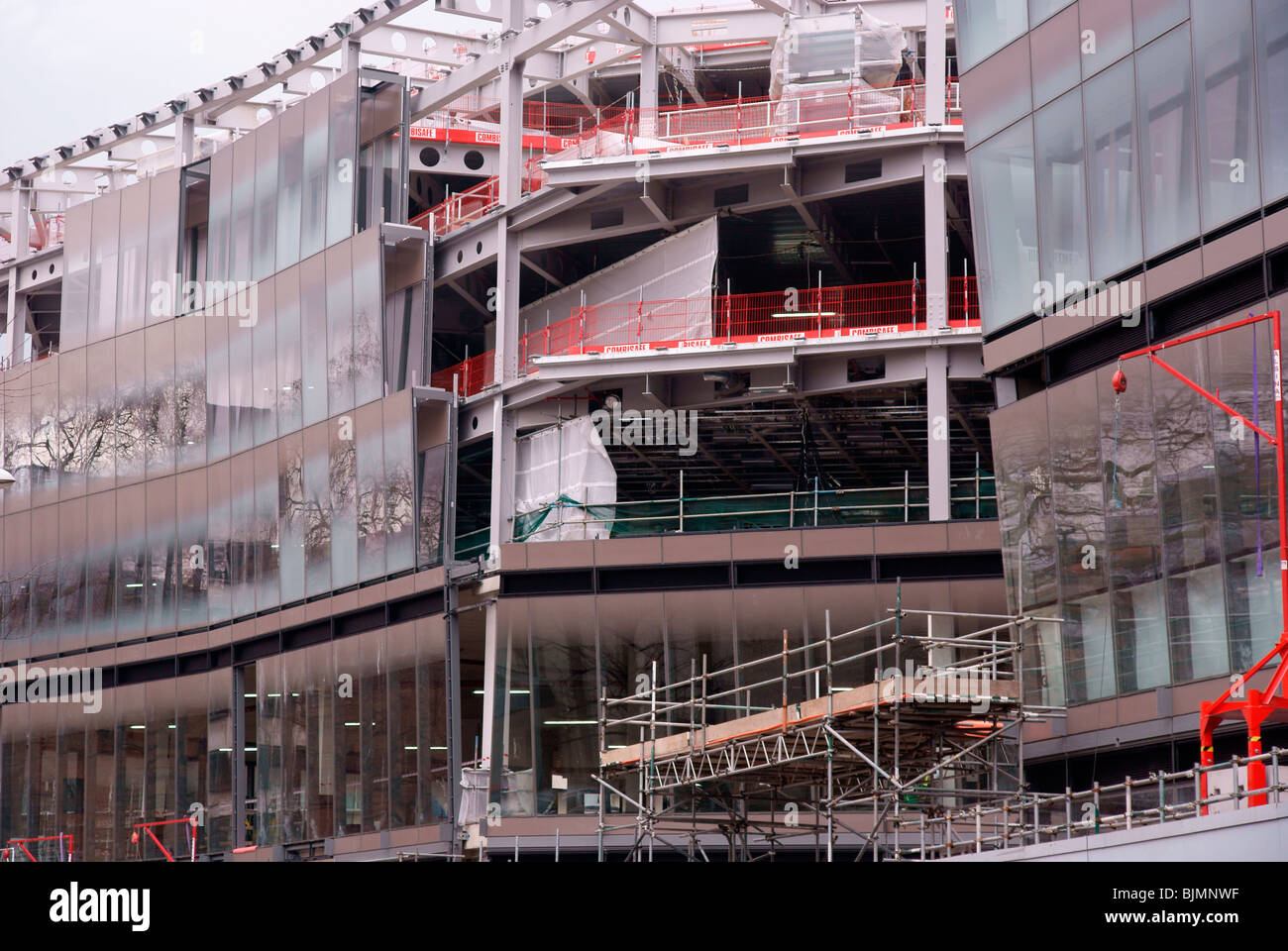 New Change building construction site Stock Photo - Alamy