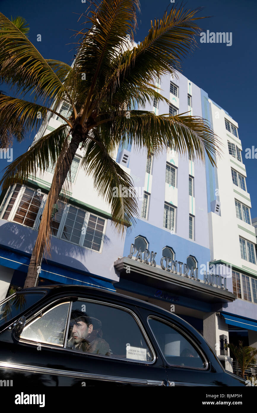 Park Central Hotel 640 Ocean Drive, Miami Beach, Florida, USA Stock ...