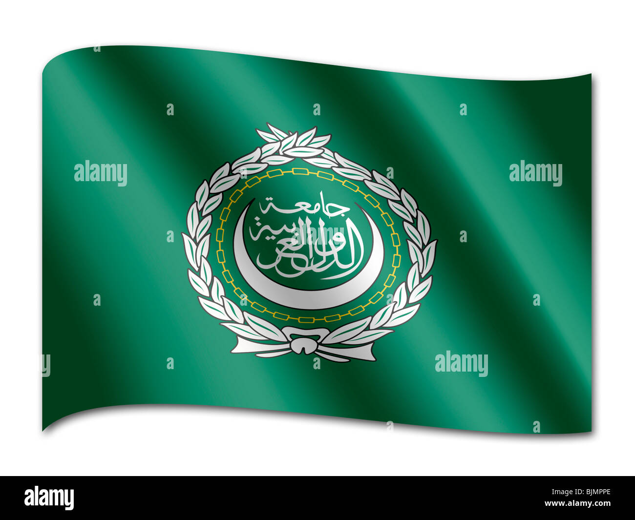 The league of arab states flag hi-res stock photography and images - Alamy