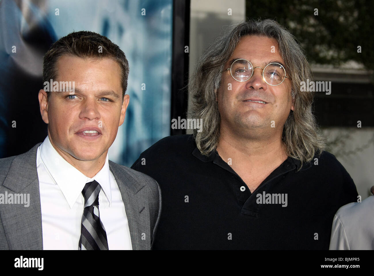 MATT DAMON & PAUL GREENGRASS THE BOURNE ULTIMATUM WORLD PREMIERE ...