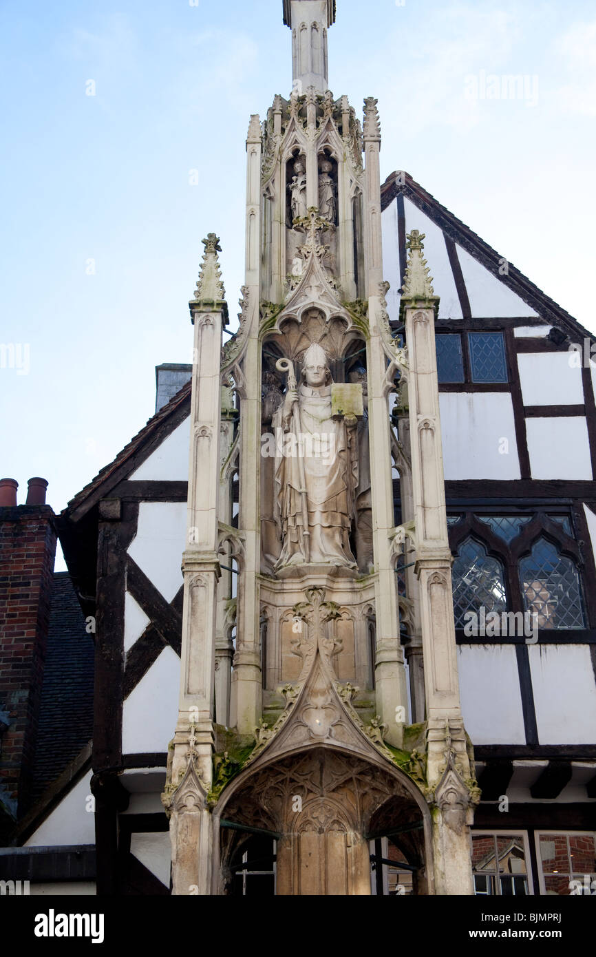 City cross or Buttercross, Winchester, Hampshire, England Stock Photo ...