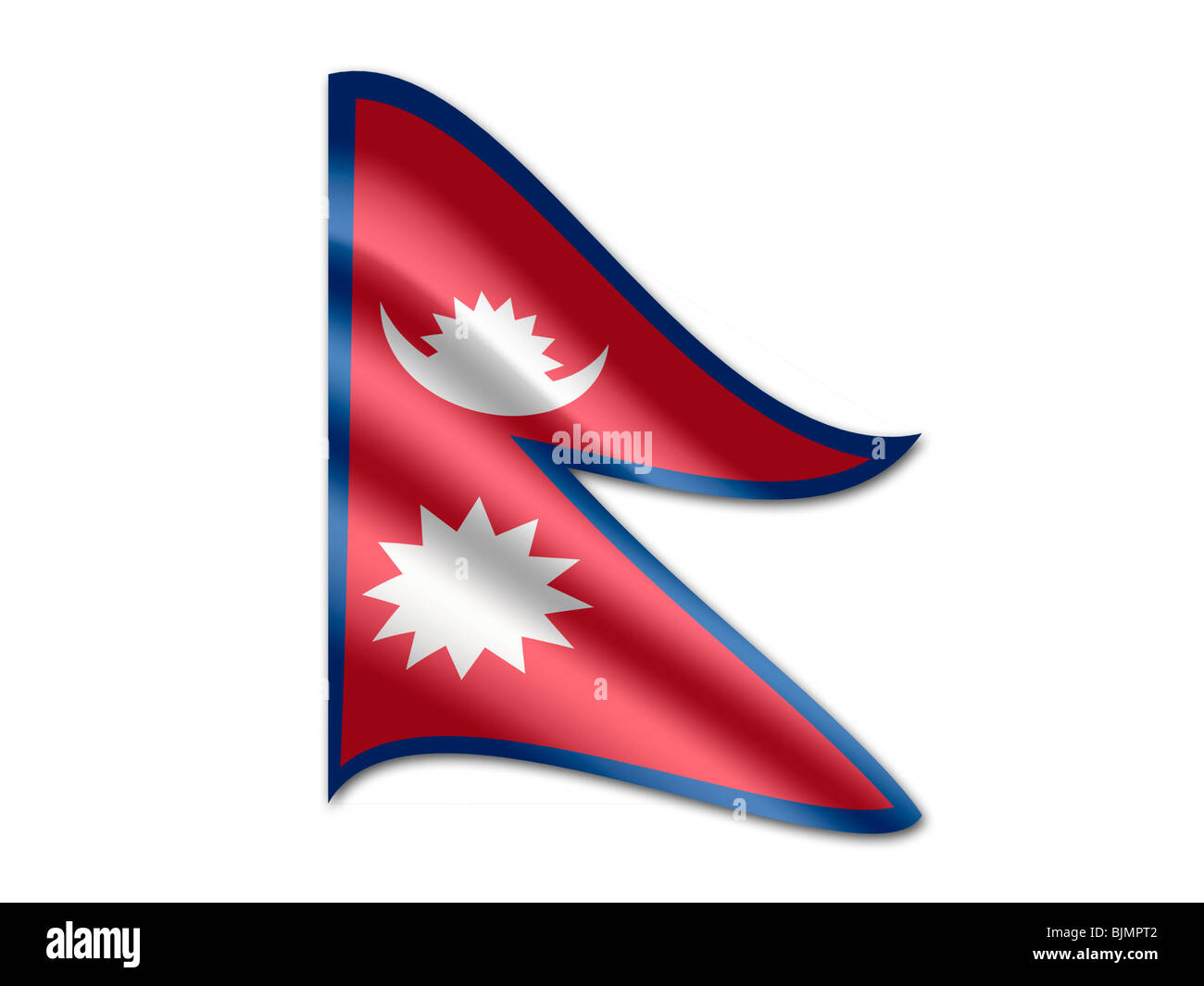 Flag of nepal hi-res stock photography and images - Alamy
