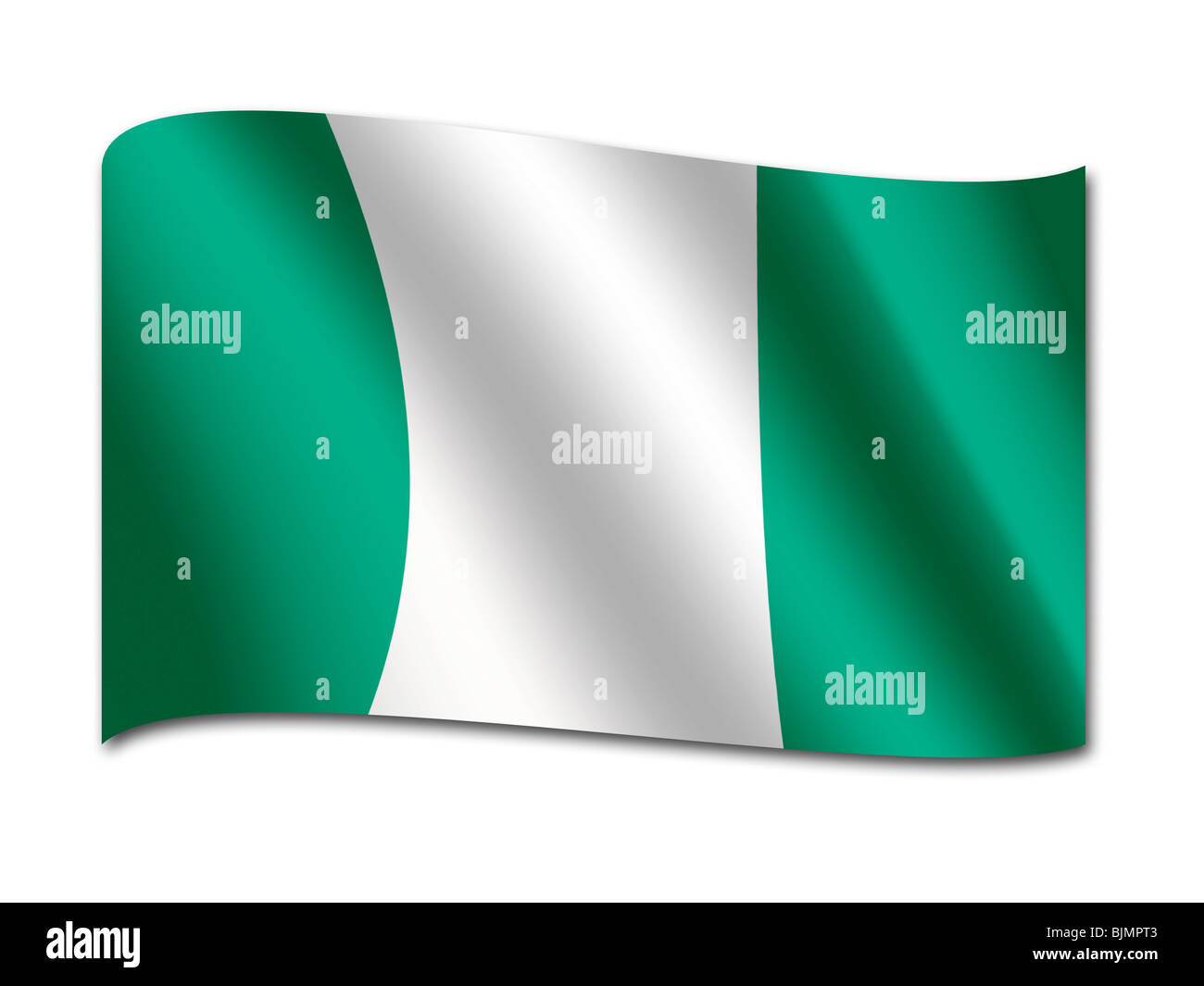 Nigeria state flag hi-res stock photography and images - Alamy