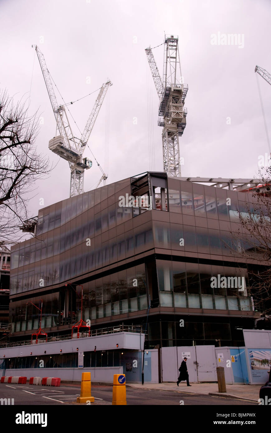 New Change building construction site Stock Photo - Alamy