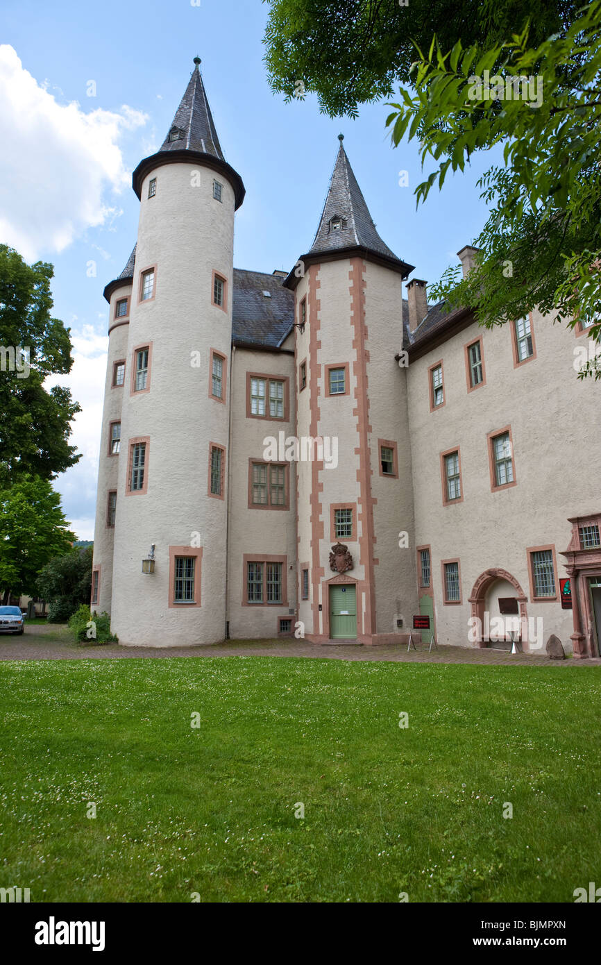 Schloss Lohr am Main castle, Spessartmuseum museum, Lohr am Main, Hesse ...
