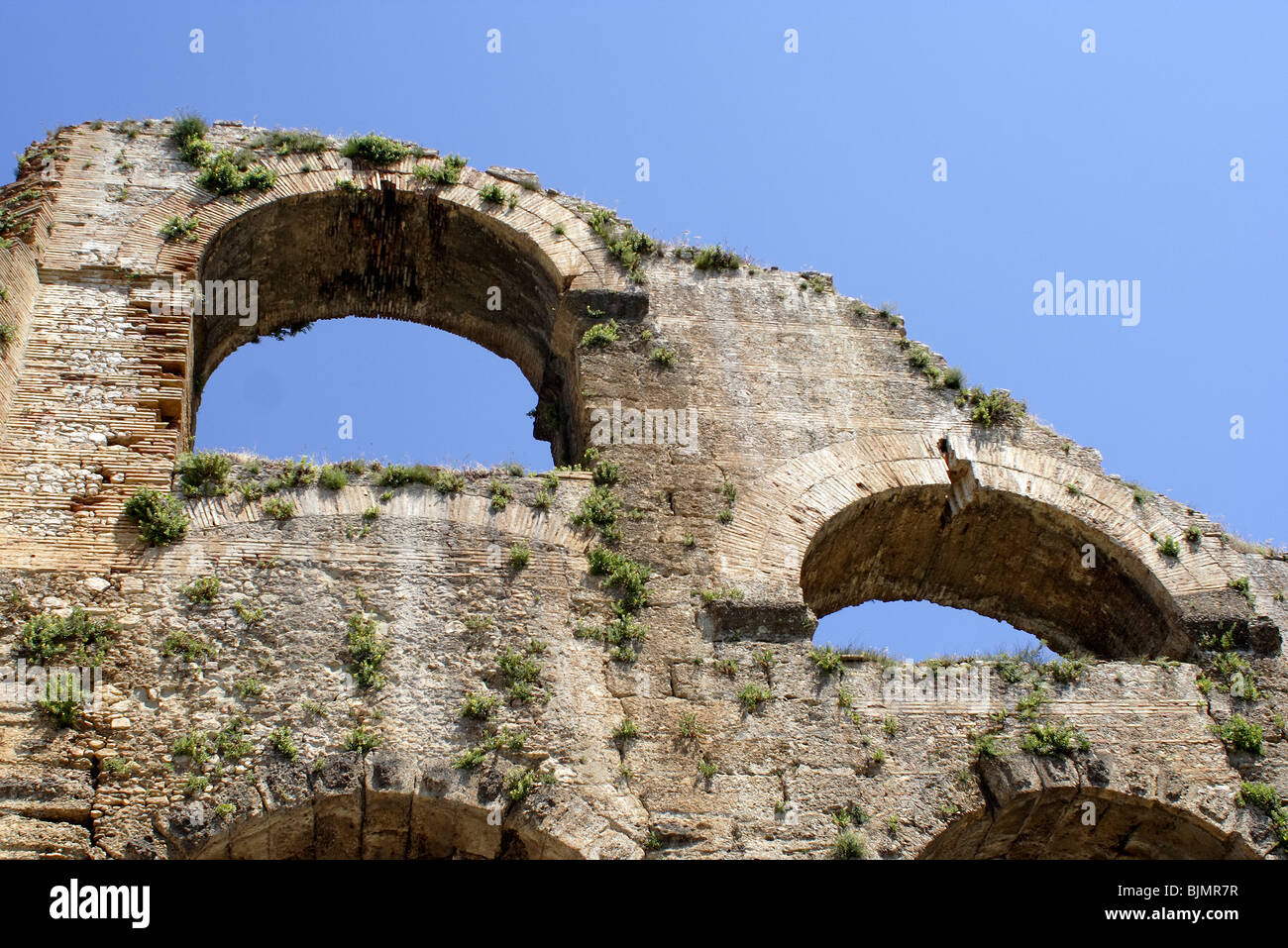 Ruines of an aqueduct, Apendos, Turkey Stock Photo - Alamy