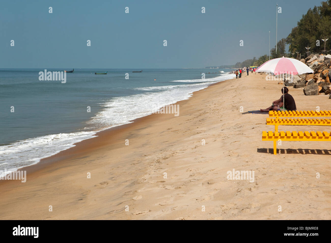 India, Kerala, Vypeen Island, Cherai Beach Stock Photo - Alamy