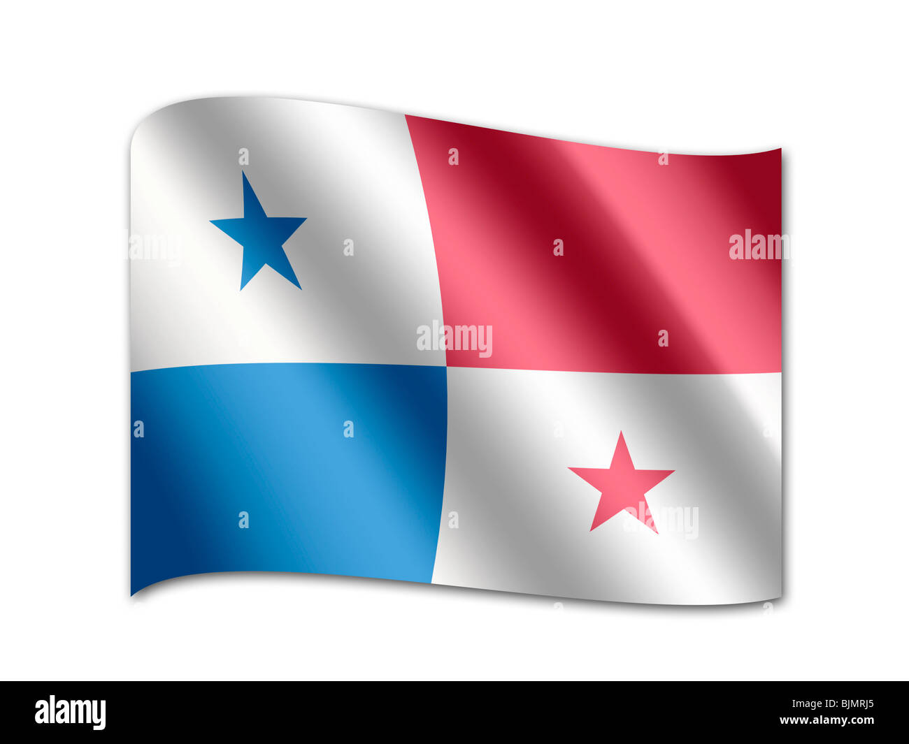Flag of Panama Stock Photo - Alamy