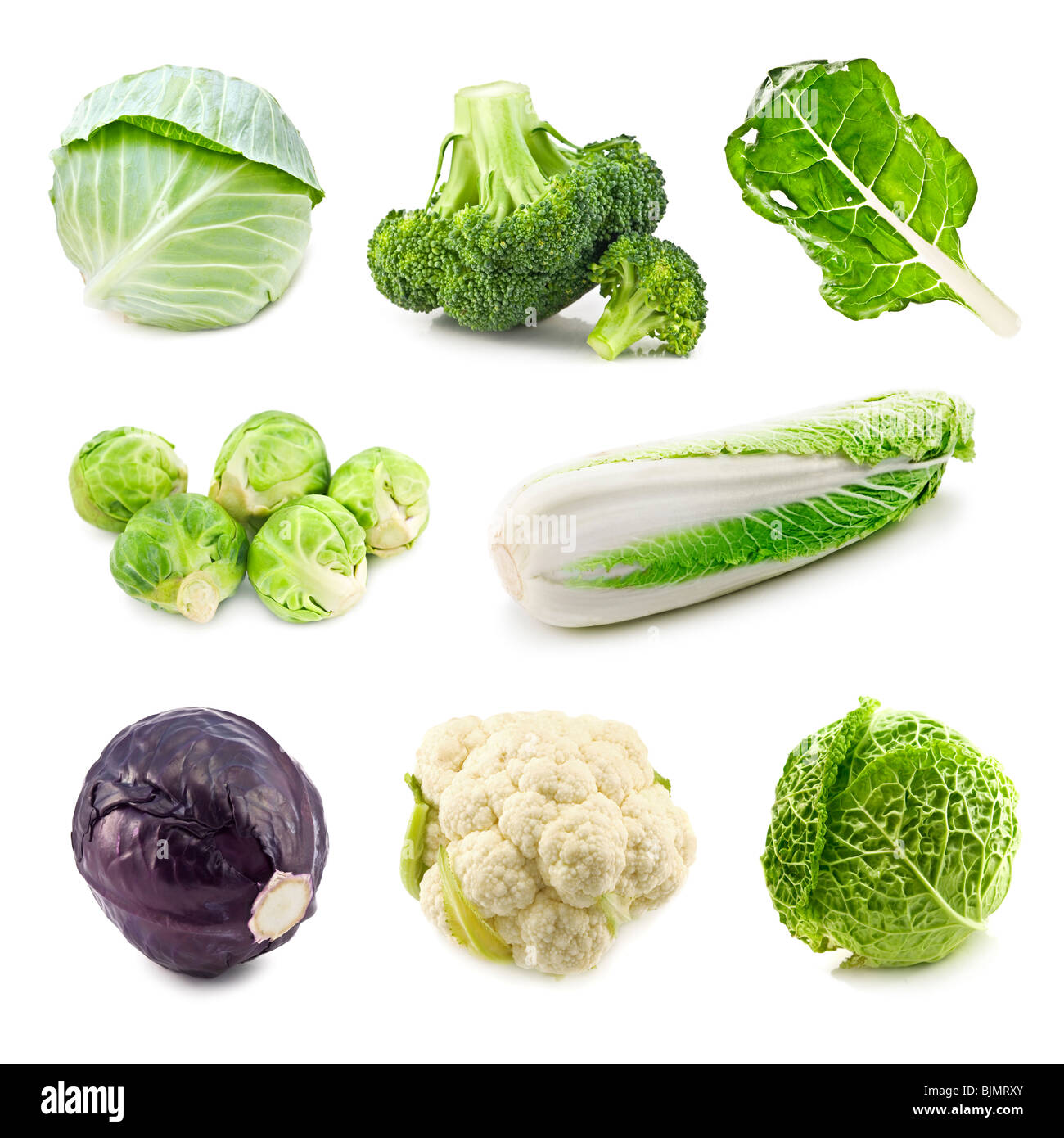 Broccoli cauliflower bok choy cabbage hi-res stock photography and ...