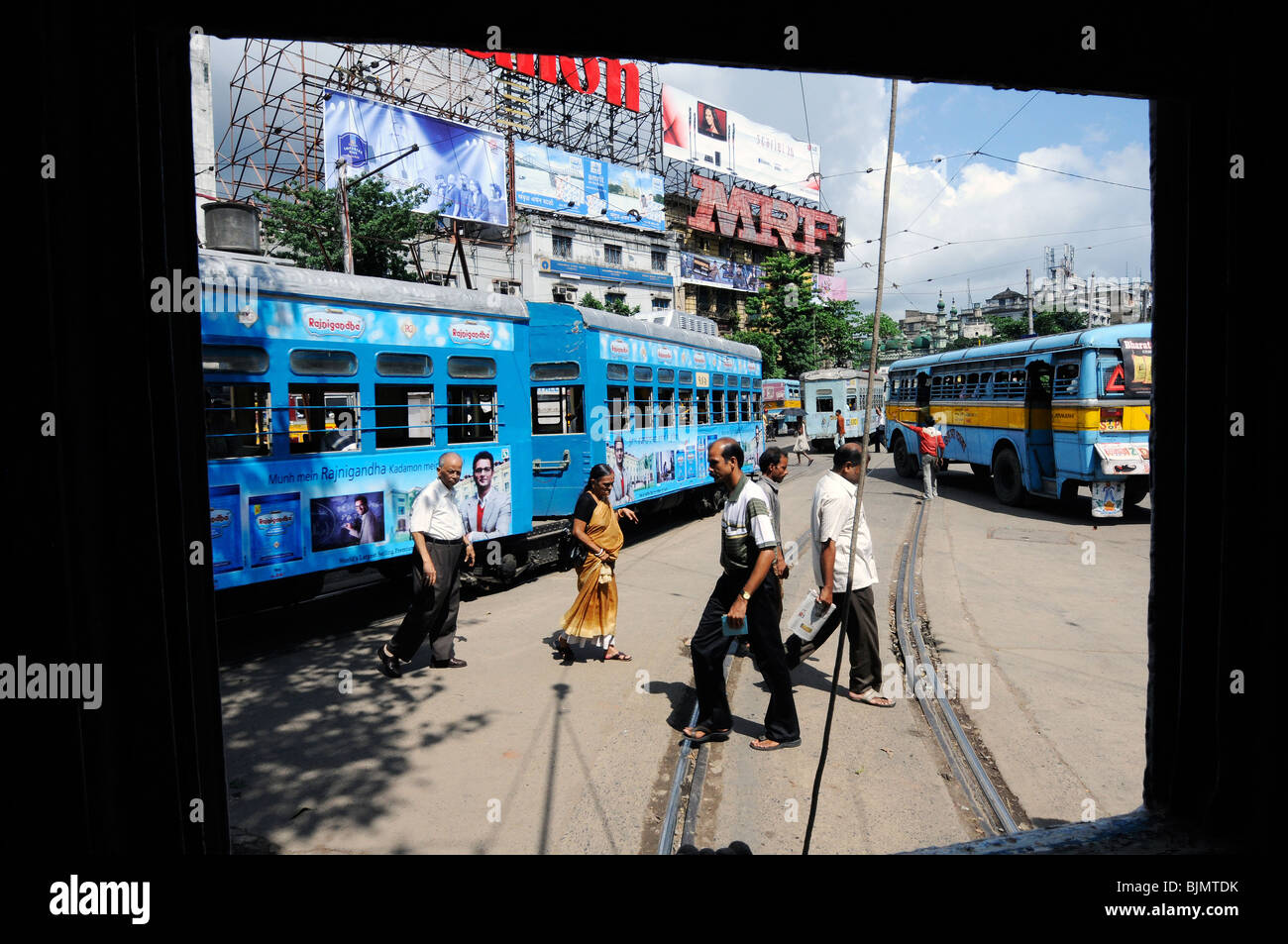 Kolkata tram hi-res stock photography and images - Alamy