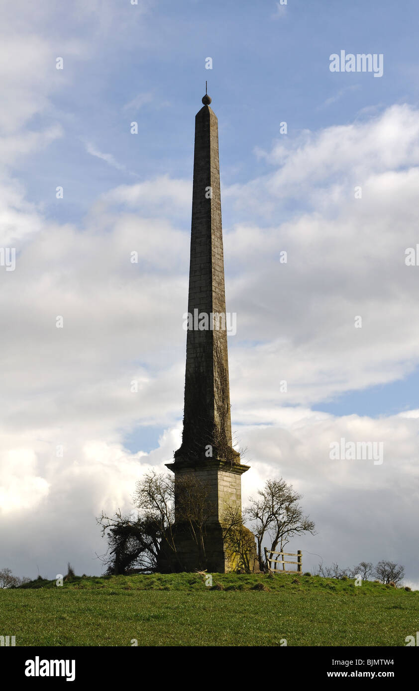 Obelisk near Hockley Heath, West Midlands, England, UK Stock Photo - Alamy