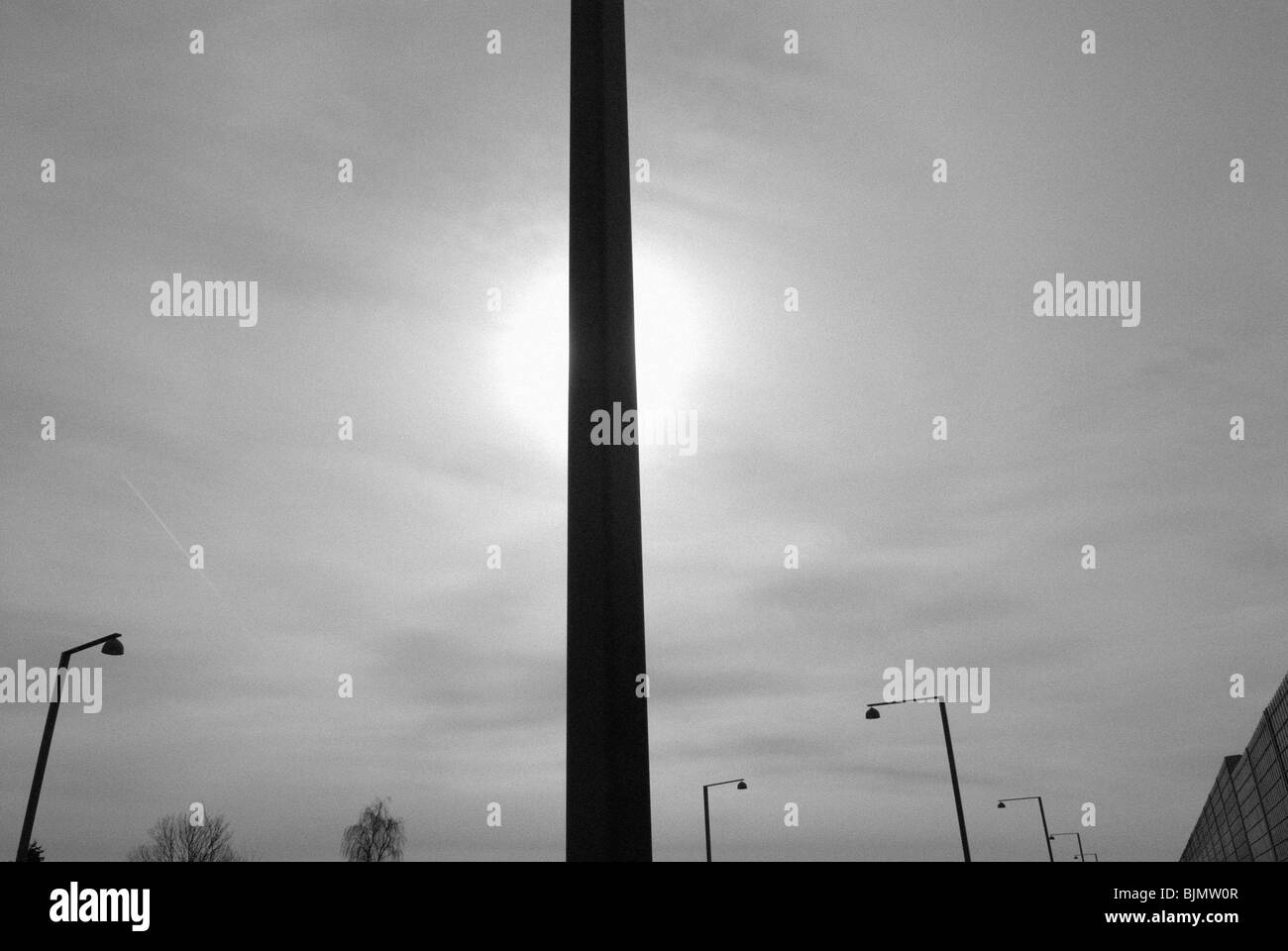 STREET LAMP SKY ABSTRACT Stock Photo - Alamy