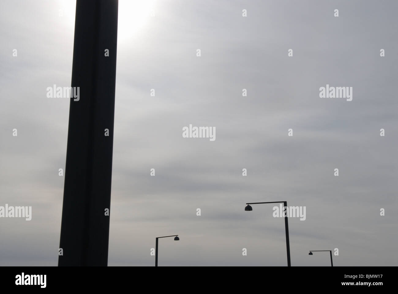 STREET LAMP SKY ABSTRACT Stock Photo - Alamy