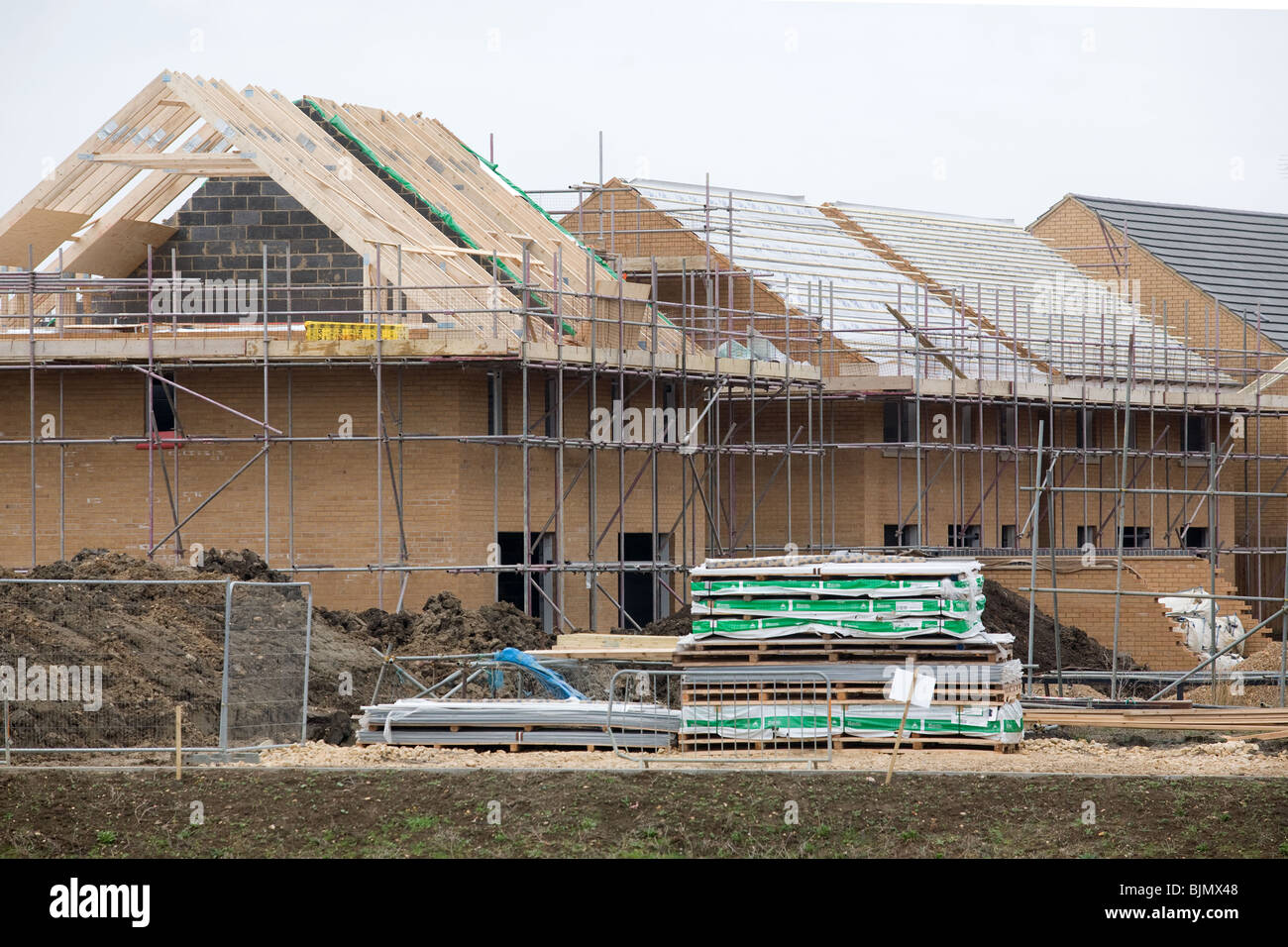 House building work stopped hi-res stock photography and images - Alamy