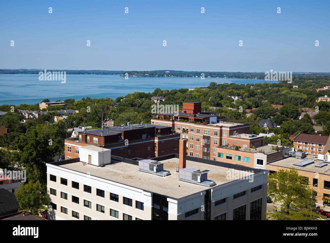 Madison wisconsin aerial hi-res stock photography and images - Alamy