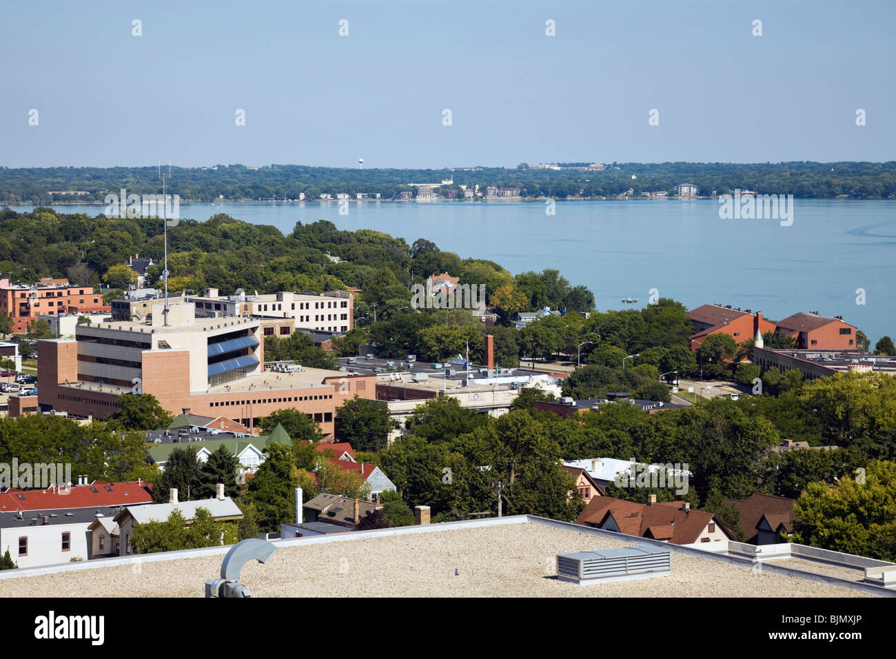 Madison wisconsin aerial hi-res stock photography and images - Alamy