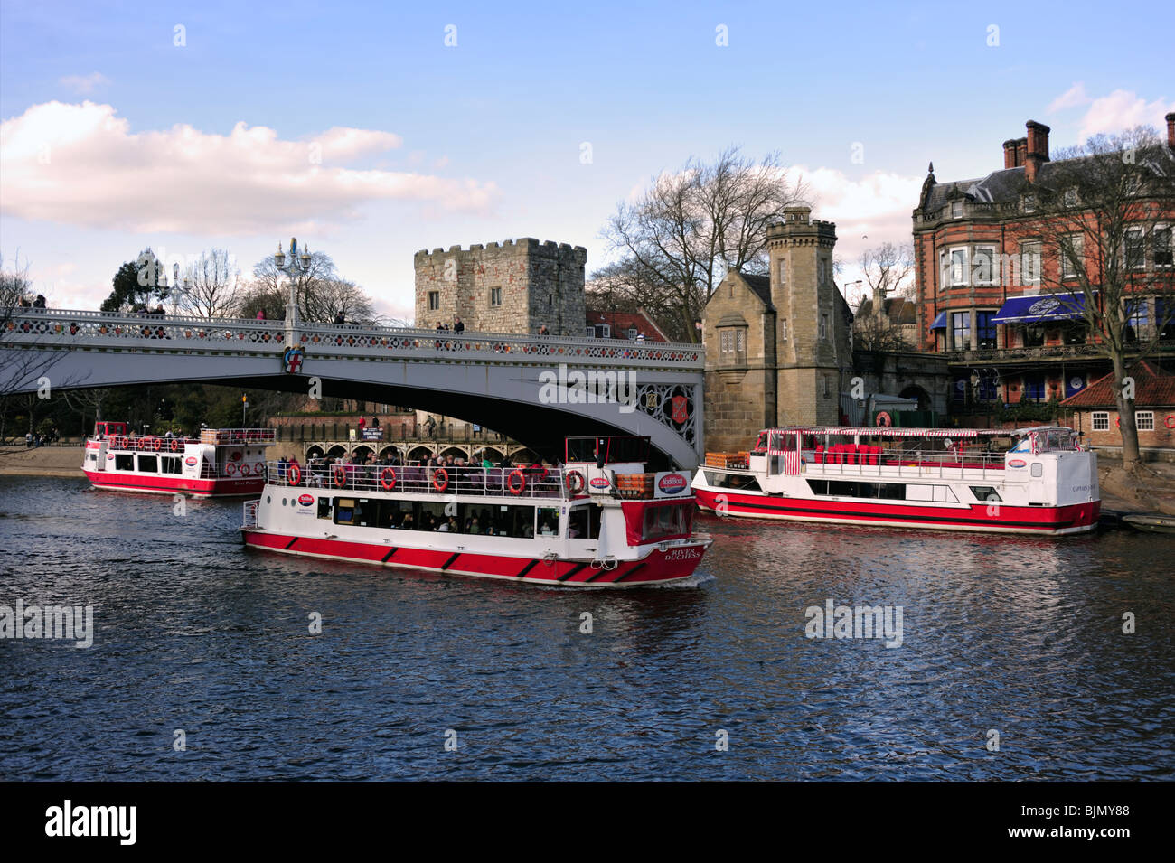 Yorkboat river cruise hi-res stock photography and images - Alamy