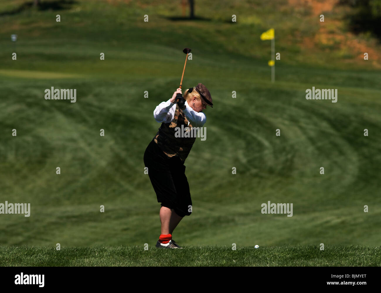 Hickory shafted golf clubs hi-res stock photography and images - Alamy