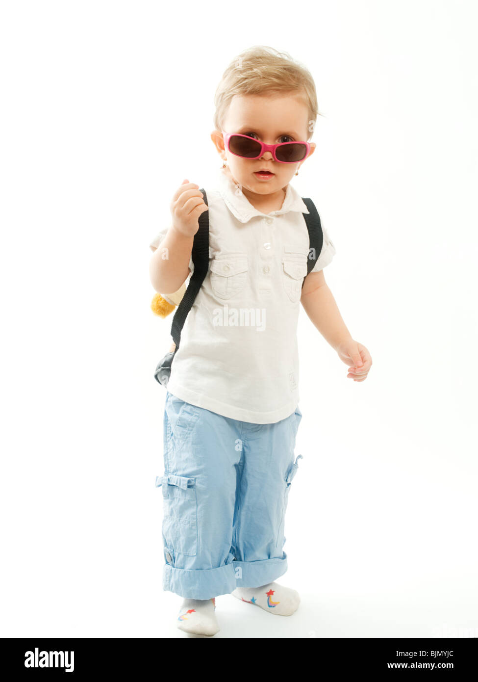 Baby in studio Stock Photo - Alamy