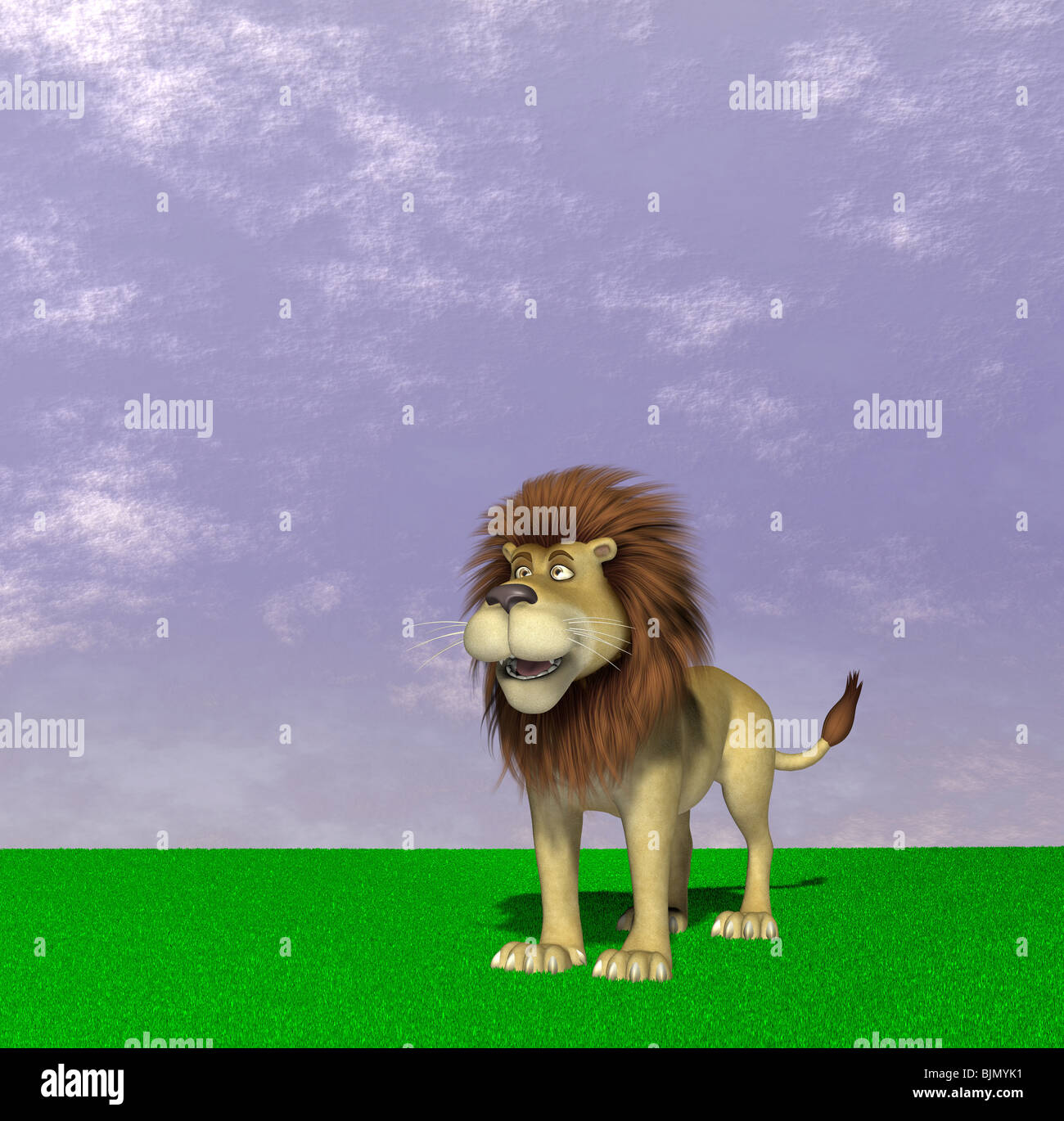 Toon lion hi-res stock photography and images - Alamy